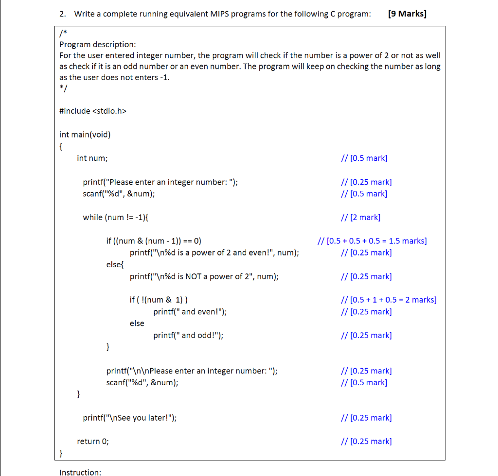 Solved 2. Write a complete running equivalent MIPS programs | Chegg.com Solved 2. Write a complete running equivalent MIPS programs | Chegg.com
