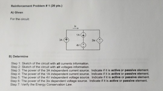 Solved Reinforcement Problem #1 (20 pts.) A) Given For the | Chegg.com
