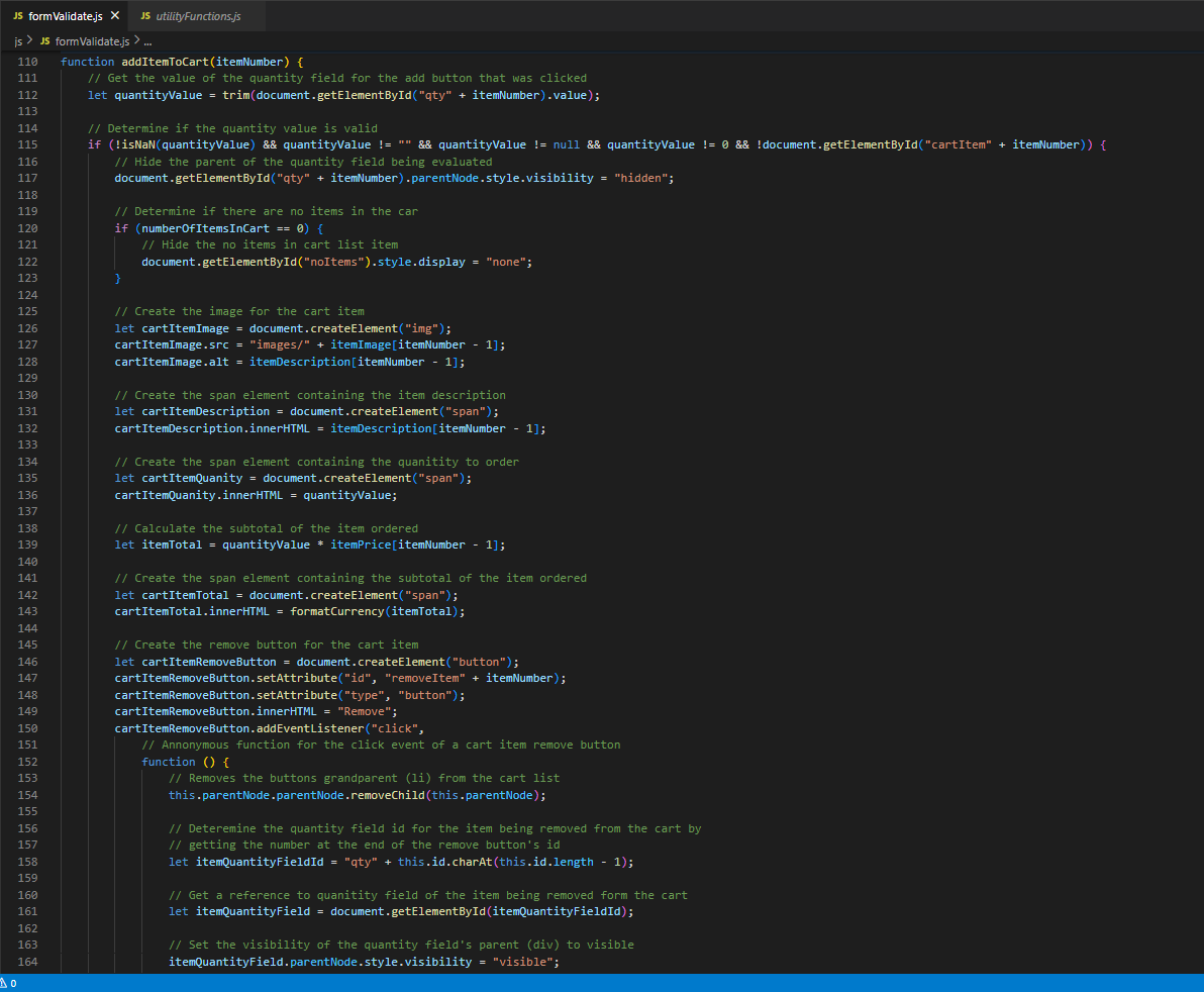 Solved All you have to do is add code to formvalidate.js. | Chegg.com