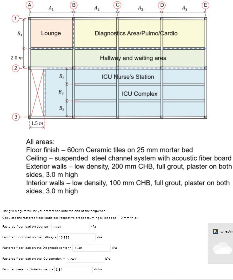 Solved Note: Use NSCP 2015 as reference for Minimum Uniform | Chegg.com