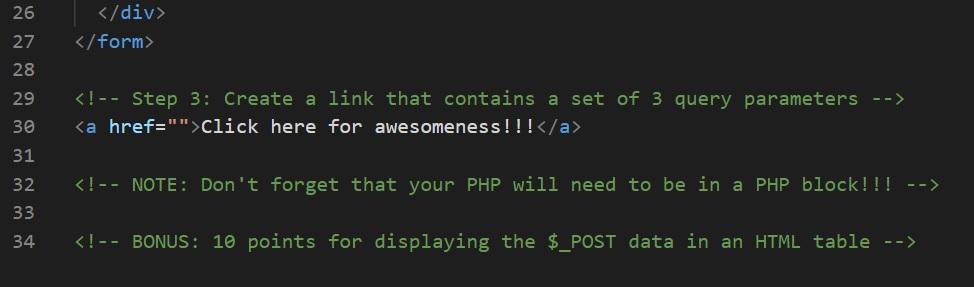 Solved Php Question Php 1 Create A Form With 3 Fields 2 2965