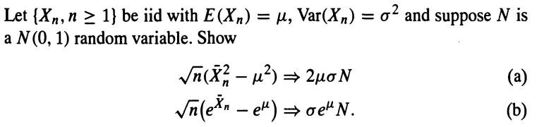 Solved Let {Xn,n≥1} be iid with E(Xn)=μ,Var(Xn)=σ2 and | Chegg.com