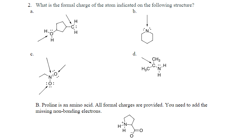 Solved What is the formal charge of the atom indicated on | Chegg.com