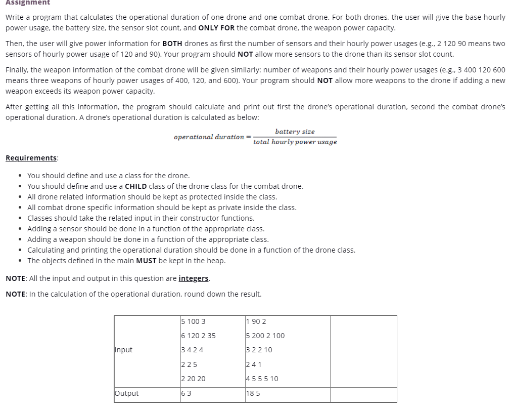 Solved Assignment Write a program that calculates the | Chegg.com