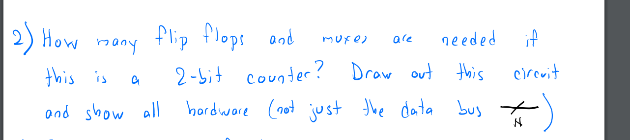 Solved Just need the answer for the second question, first | Chegg.com