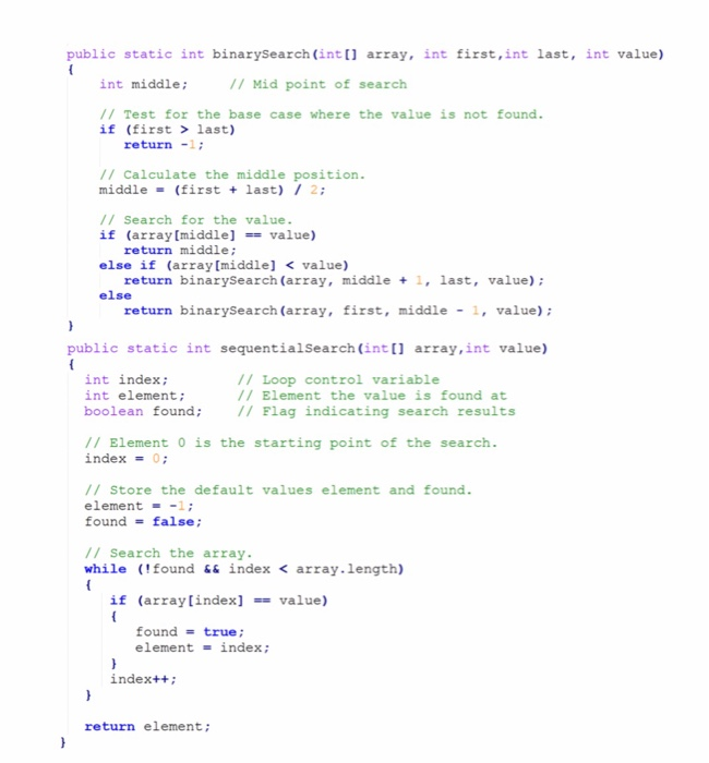 1. Write a program in JAVA that compares iterations | Chegg.com