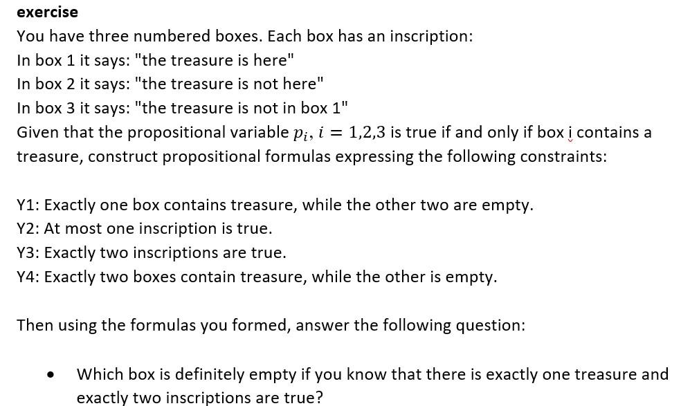 Solved You have three numbered boxes. Each box has an | Chegg.com