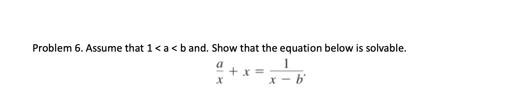 Solved Problem 6. Assume that 1 | Chegg.com