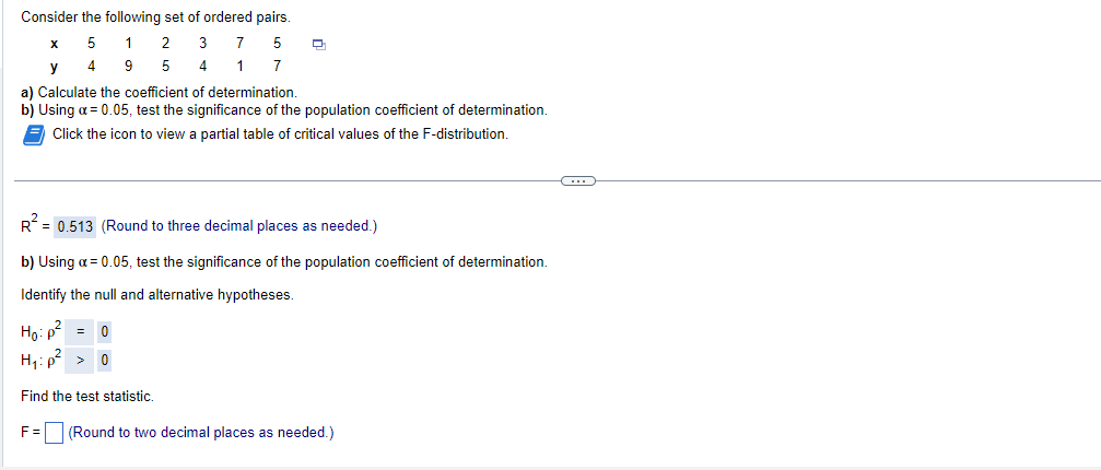 Solved Consider the following set of ordered pairs. a) | Chegg.com