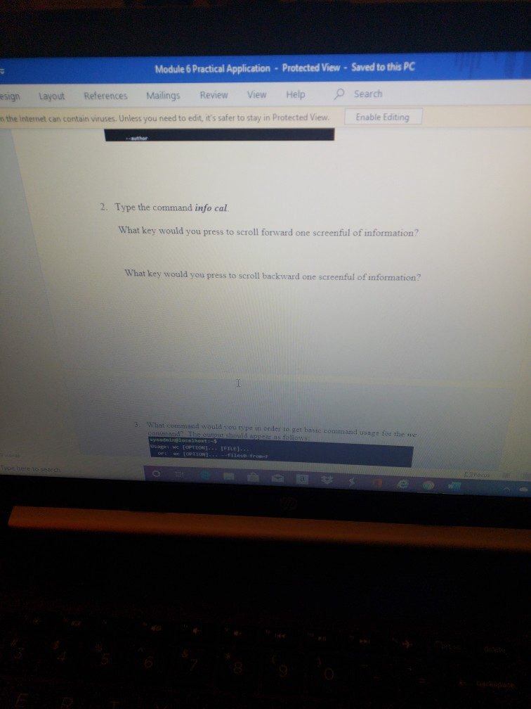 Solved Module 6 Practical Application - Protected ViewSaved | Chegg.com