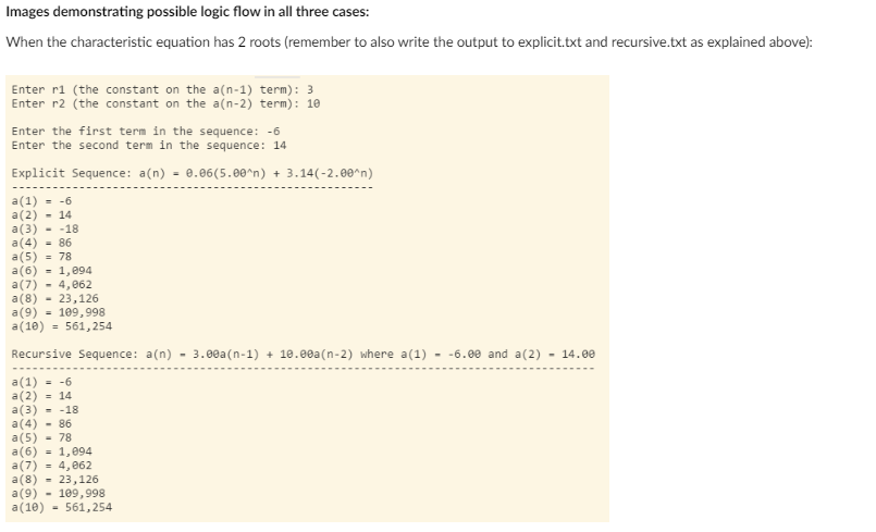 Solved Recursion assignment - finished product If you need | Chegg.com