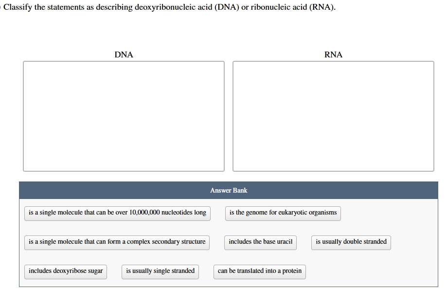 Solved Classify the statements as describing | Chegg.com