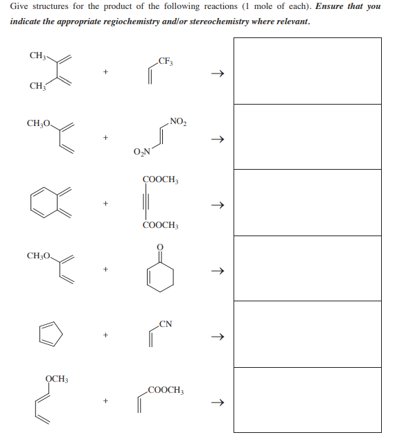 Solved Give structures for the product of the following | Chegg.com