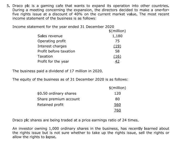 Solved Required: a. Determine the theoretical ex-rights | Chegg.com