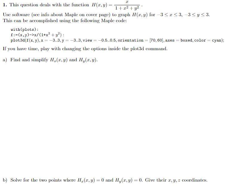 Solved please show all steps im very lost especially on the | Chegg.com