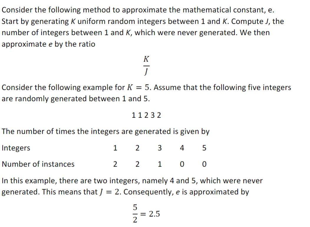 Solved Base code k=5; f=randi(k,1,k); j=0; for i=1:k | Chegg.com