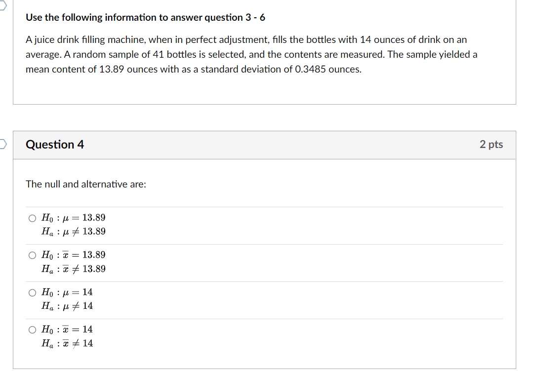 Solved Use the following information to answer question 3−6 | Chegg.com