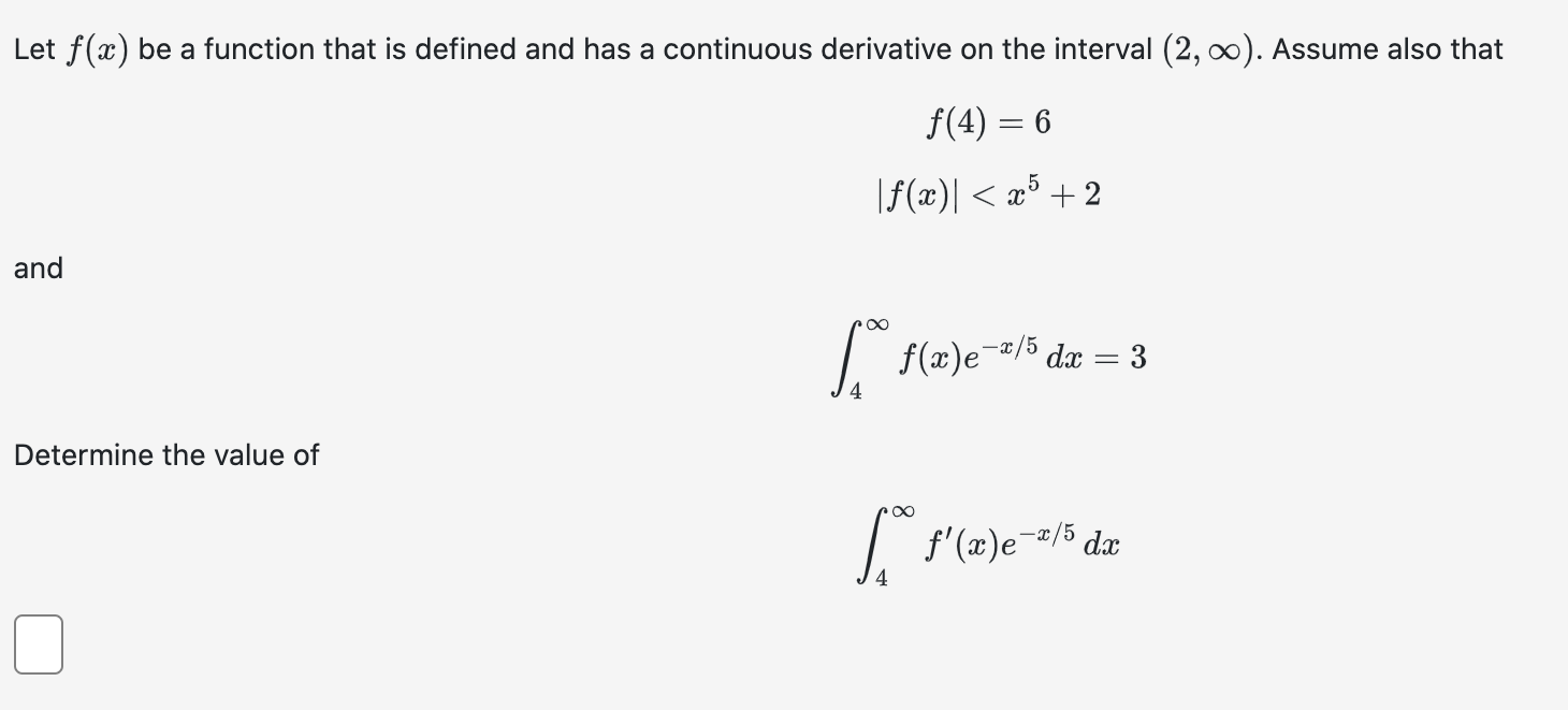 Solved Let f(x) be a function that is defined and has a | Chegg.com
