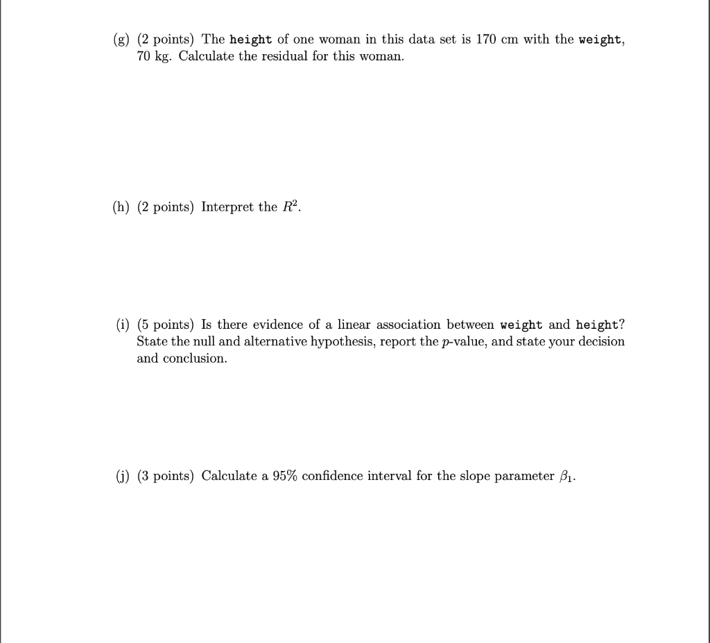 Solved 3. The following scatterplot shows data from a random | Chegg.com