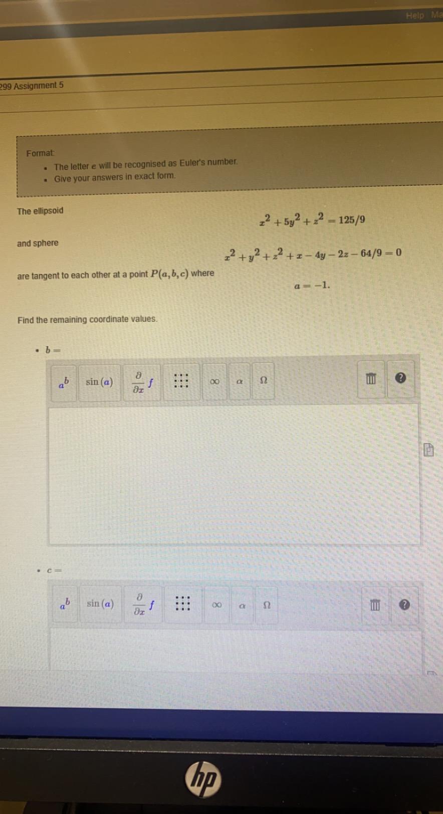 Solved Format: - The letter e will be recognised as Euler's | Chegg.com