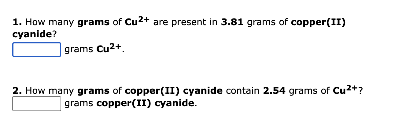 Solved 1. How many grams of N are present in 2.34 grams of | Chegg.com