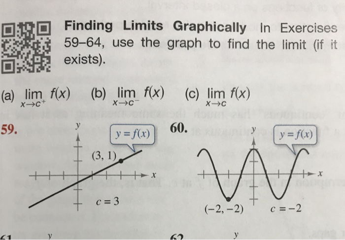 Solved 回Finding Limits Graphically in Exercises 59-64, use | Chegg.com Solved 回Finding Limits Graphically in Exercises 59-64, use | Chegg.com