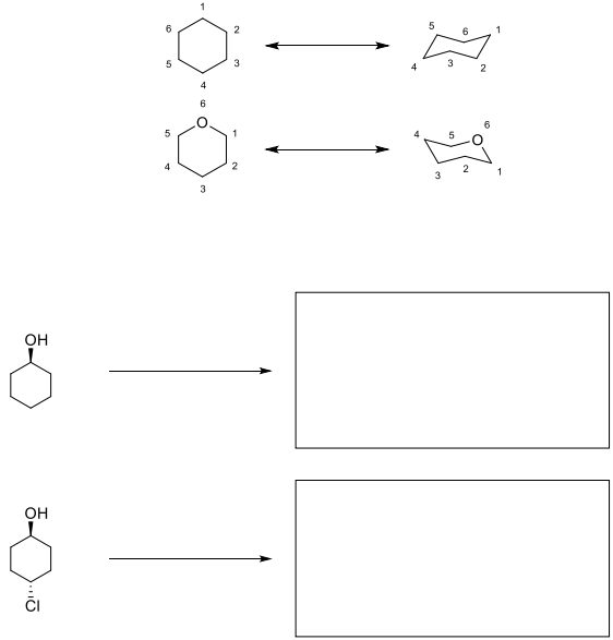 Solved Draw the chair structures for the molecules shown | Chegg.com