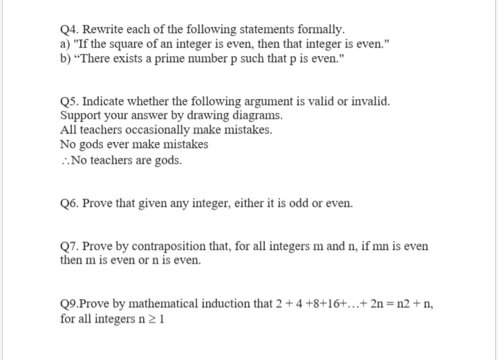 Solved Q4. Rewrite each of the following statements | Chegg.com