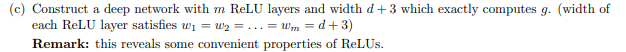 ReLU. For x=[x1,…,xd]T∈Rd, ReLU function is defined | Chegg.com