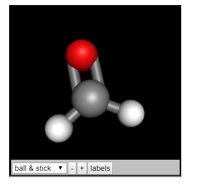 Solved Examine the geometry of the molecule in the | Chegg.com