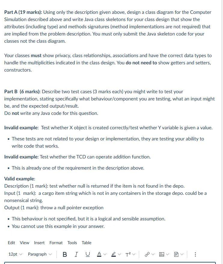 Solved Question 21 25 pts You have been asked to design a | Chegg.com