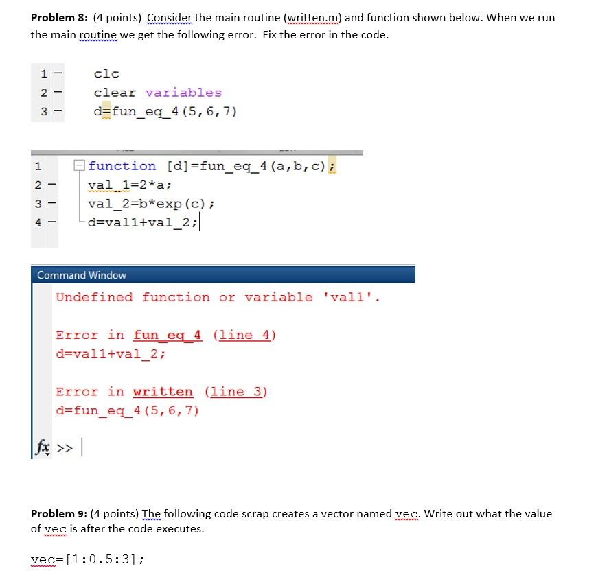 Solved Problem 8: (4 points) Consider the main routine | Chegg.com Solved Problem 8: (4 points) Consider the main routine | Chegg.com