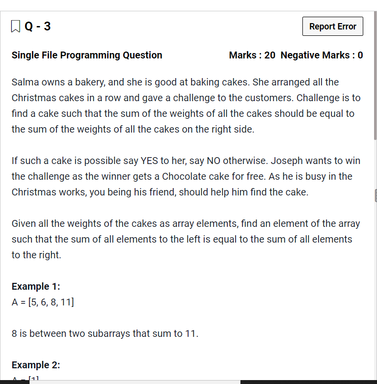 Solved DQ-3 Report Error Single File Programming Question | Chegg.com