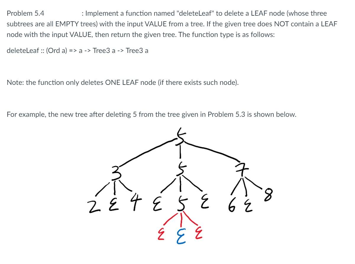 Solved Consider a tree data structure with the following | Chegg.com