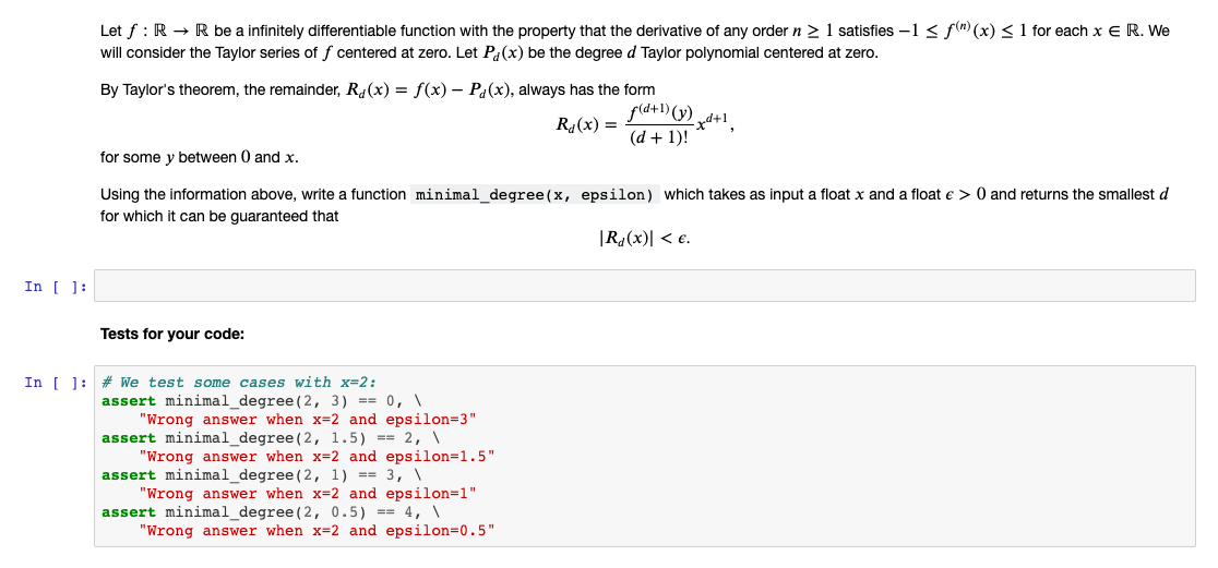 Let f:R + R be a infinitely differentiable function | Chegg.com