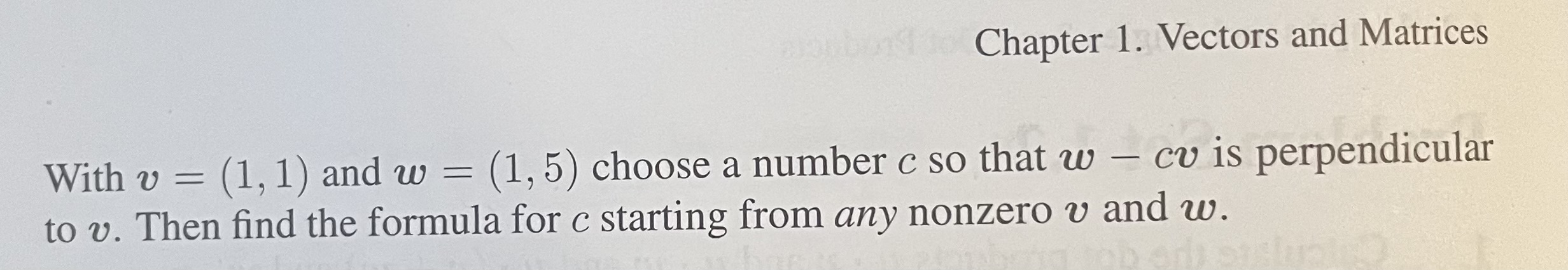 Solved Chapter 1. ﻿Vectors and MatricesWith v=(1,1) ﻿and | Chegg.com