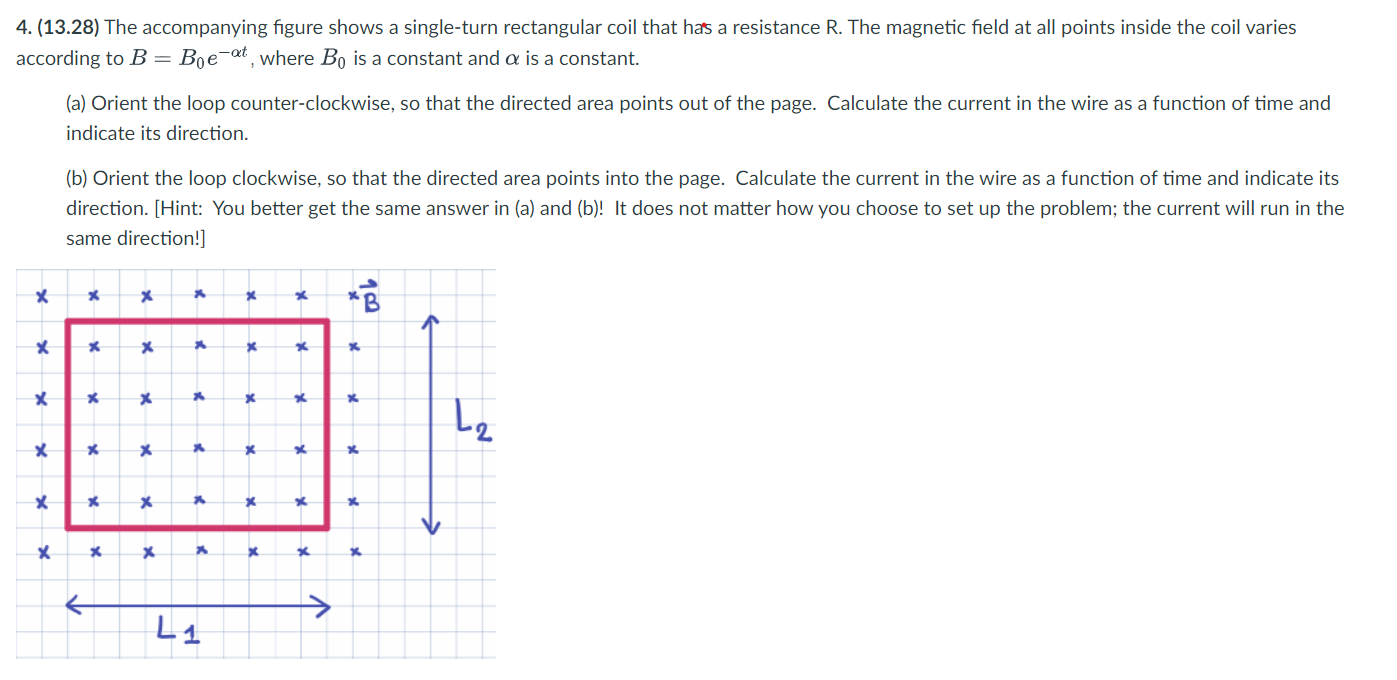 Solved 4. (13.28) The accompanying figure shows a | Chegg.com