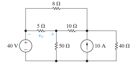 Solved Using Node Voltage Analysis, find Vo | Chegg.com