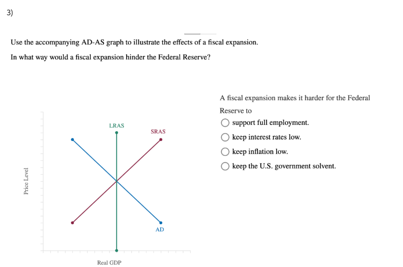 Solved 1) An increase in the federal deficit will eventually | Chegg.com