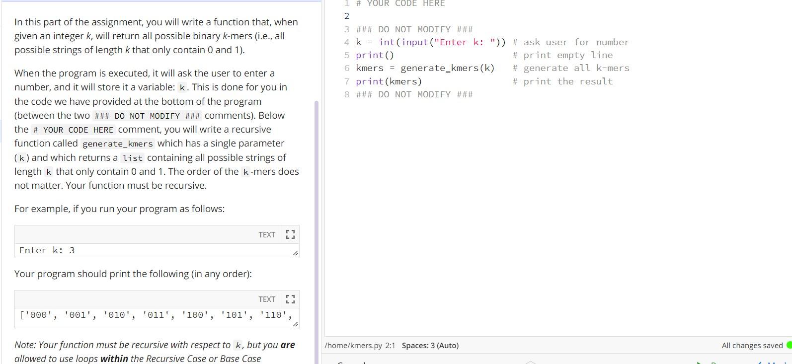 Solved 1 # YOUR CODE HERE 2 In this part of the assignment, | Chegg.com