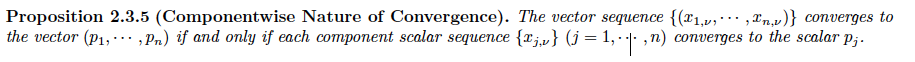 Solved Use the above definition of Componentwise nature of | Chegg.com