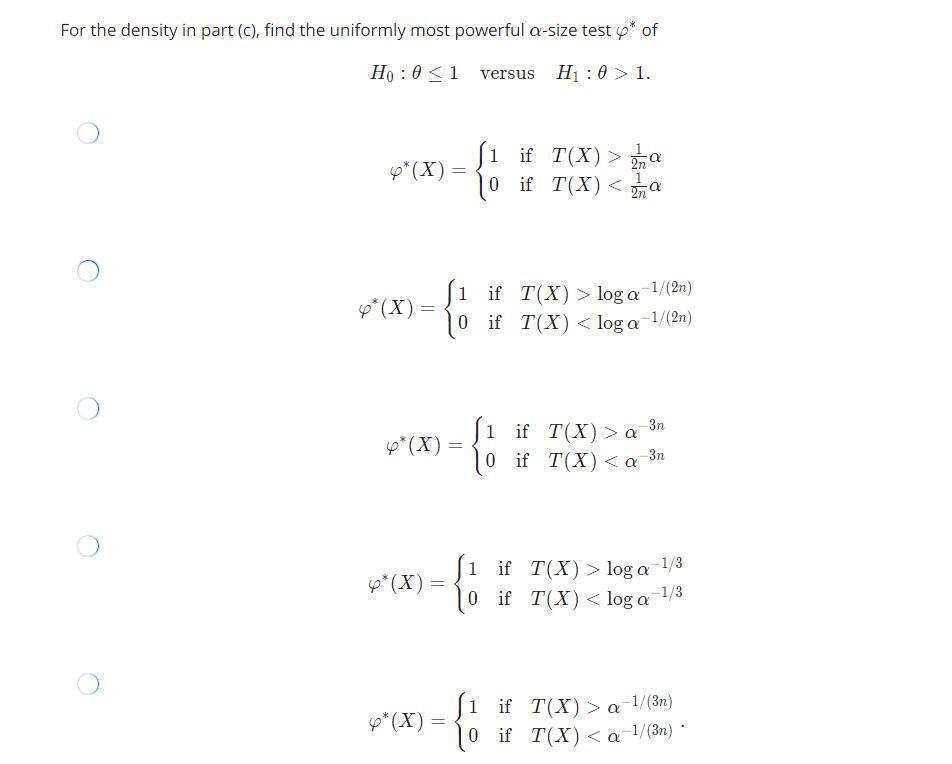 Solved a) In a sequence of consecutive years 1, 2, ...,T an | Chegg.com