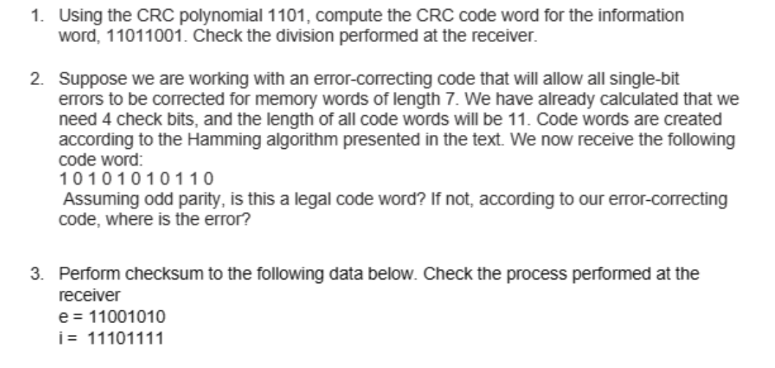 Show solution with explanation:*#1: is it correct | Chegg.com