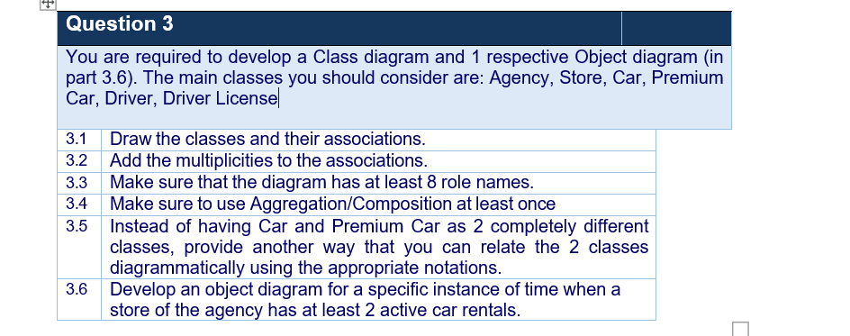 Solved Question 3 You are required to develop a Class | Chegg.com