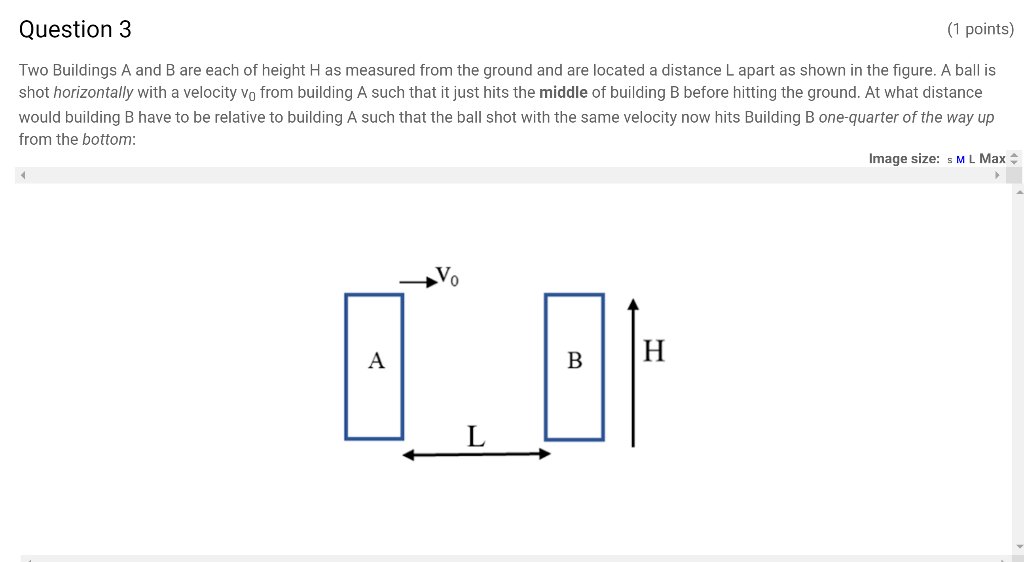 Solved Question 3 (1 points) Two Buildings A and B are each | Chegg.com