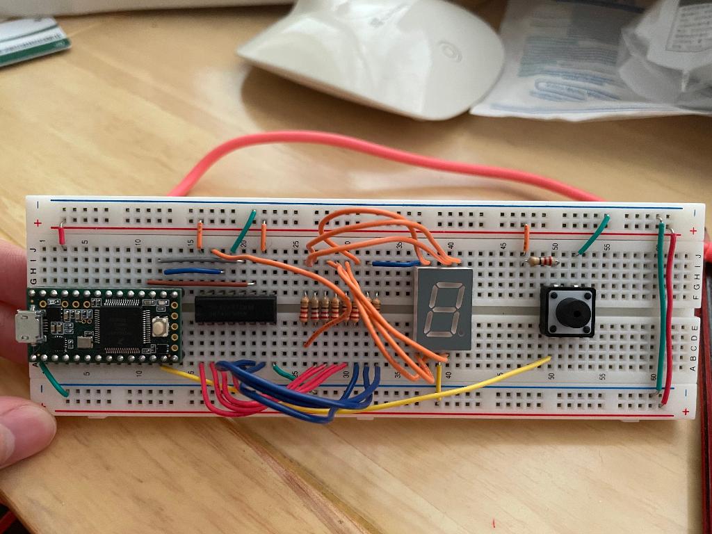 Solved Here is an Arduino Teensy circuit. I want to | Chegg.com