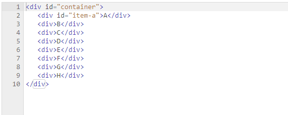 Solved Use the grid-row or grid-column property to make A | Chegg.com