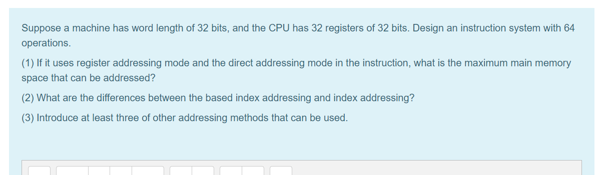 Solved Suppose a machine has word length of 32 bits, and the | Chegg.com