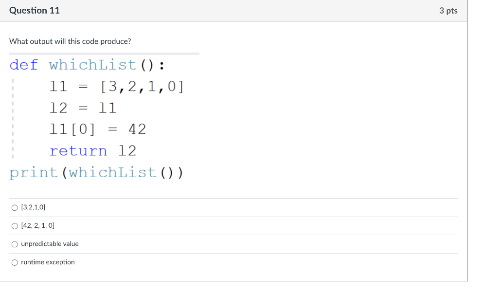 Solved What Output Will This Code Produce