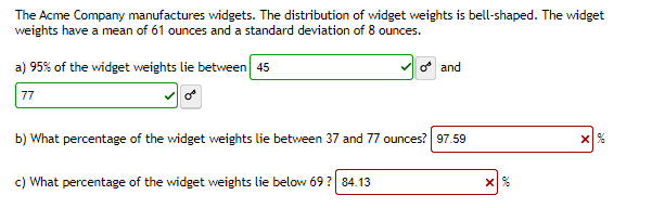 Solved The Acme Company manufactures widgets. The | Chegg.com